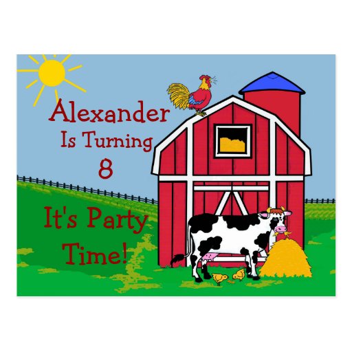 Tarjetas de la granja - Imagui