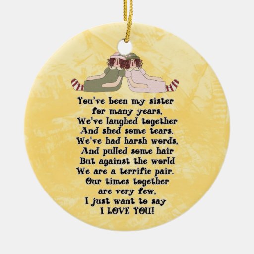 Poema Para Una Hermana Imagui