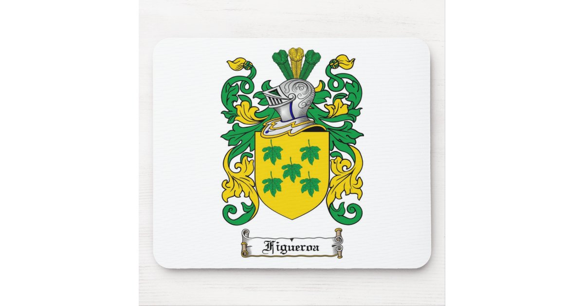 ALFOMBRILLA DE RATÓN ESCUDO DE LA FAMILIA DE FIGUEROA - ESCUDO DE ARMAS ...
