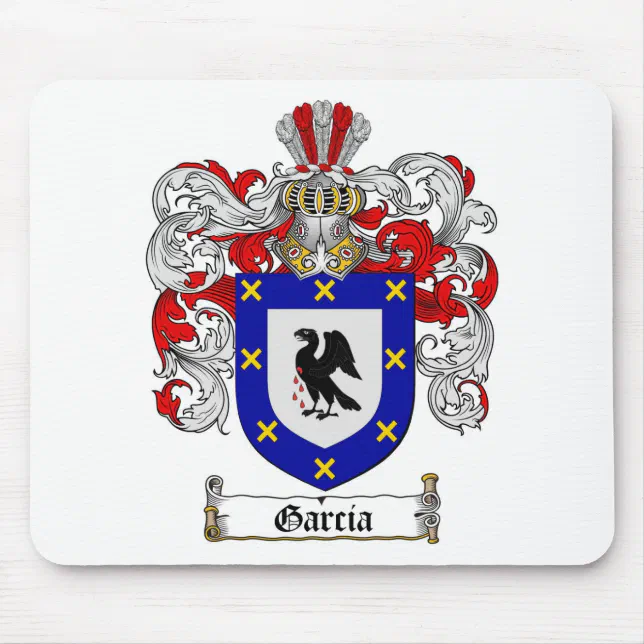 ALFOMBRILLA DE RATÓN ESCUDO DE LA FAMILIA DE GARCÍA - ESCUDO DE ARMAS ...