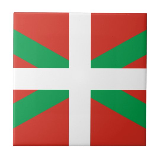 AZULEJO DE CERÁMICA BANDERA VASCA VASCA DE IKURRIÑA DRAPEAU EUSKADI ...
