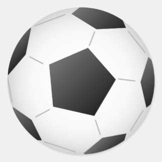 Pegatinas Balón De Fútbol - Adhesivos | Zazzle.es