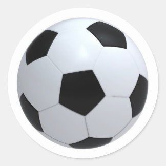 Pegatinas Balón De Fútbol - Adhesivos | Zazzle.es