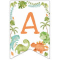 Banderines Cumpleaños de los dinosaurios | Zazzle.es