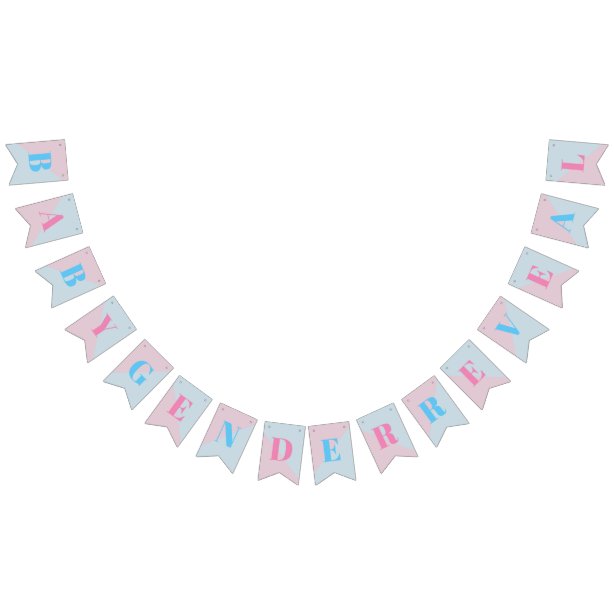 Banderines Rosa O Azul | Zazzle.es