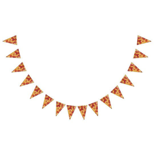 Banderines ¡Fiesta épico de la pizza, porque es su | Zazzle.es