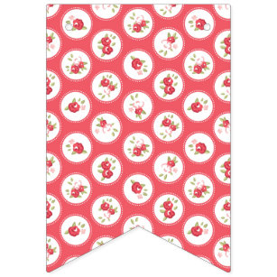 Banderines Rojo Color Rosa De | Zazzle.es
