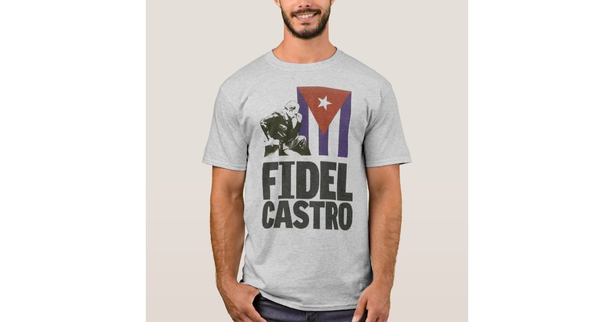 CAMISETA FIDEL CASTRO | Zazzle.es