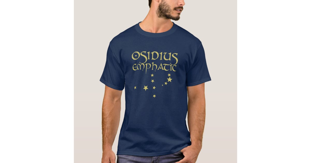 Camiseta Mahdroo, Osidius enfático (png) | Zazzle.es
