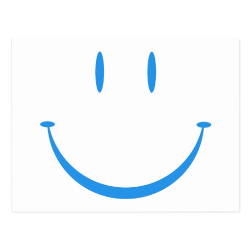 Carita feliz azul - Imagui