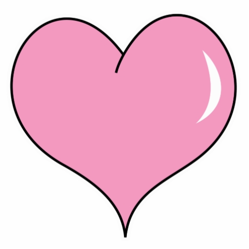 Corazon rosado - Imagui