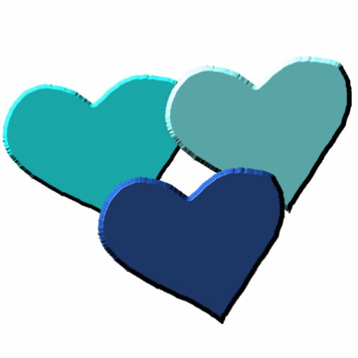 Corazones azules imagenes - Imagui