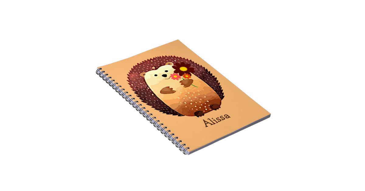Cuaderno Diversión de animales de peluche Cuta Nombre o eti | Zazzle.es