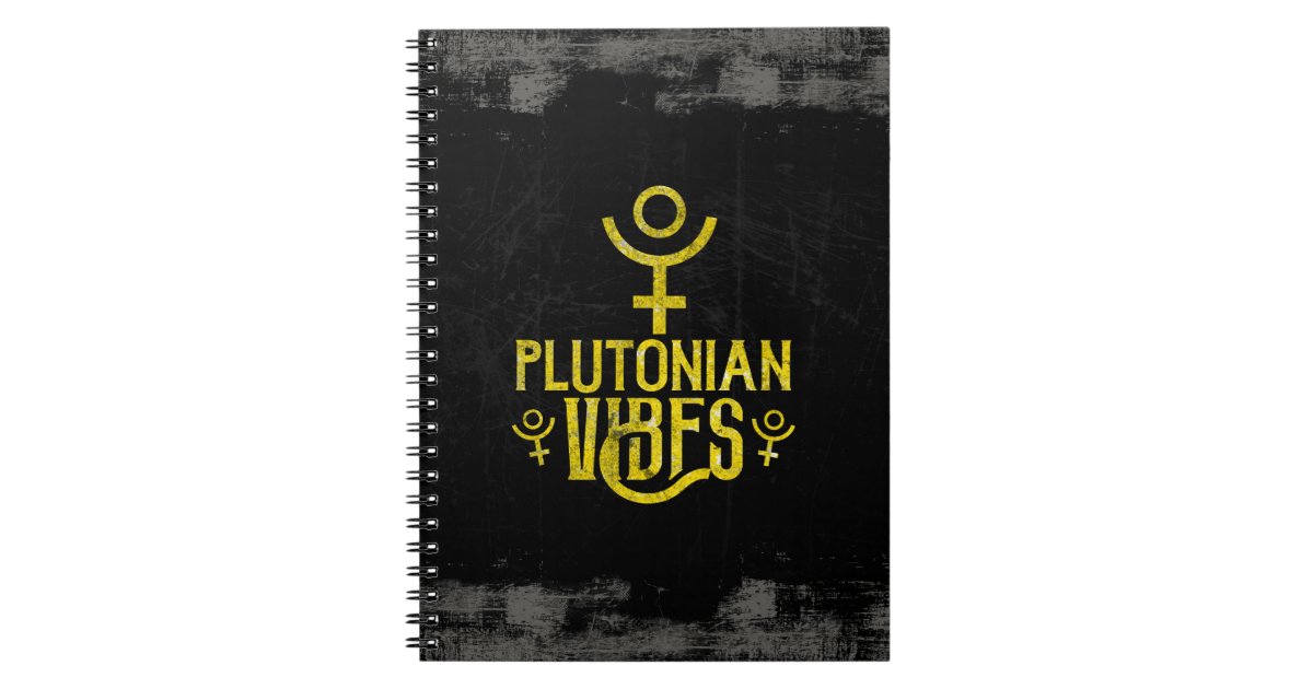 Cuaderno Vibes Plutonianas Escorpio Astrología Zodiac Plutó | Zazzle.es