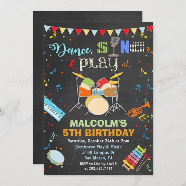 Invitaciones Musicales | Zazzle.es