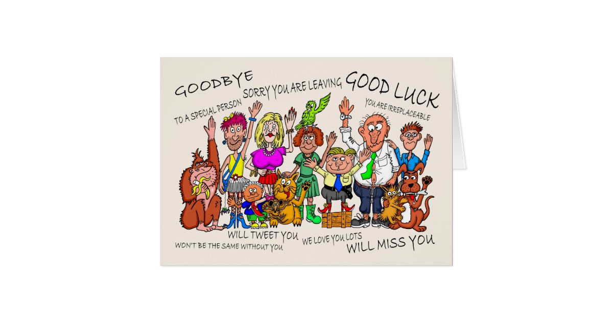 Dejar caricaturas del dibujo animado de agitar de | Zazzle.es