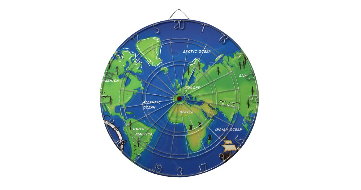 Diana Mapa mundial | Zazzle.es
