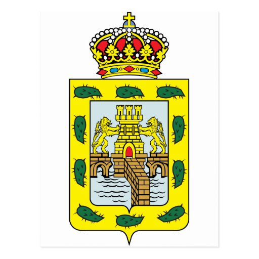 Escudo de armas de Ciudad de México Postal | Zazzle