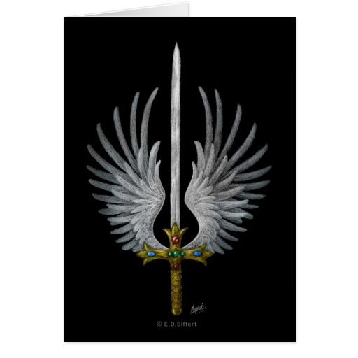 Imagenes de espadas con alas - Imagui