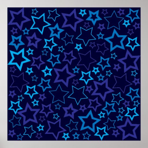 Estrellas de color azul - Imagui