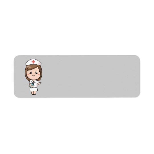 Etiqueta Enfermera animada | Zazzle.es