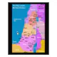 Foto Mapa de Israel del primer siglo | Zazzle.es