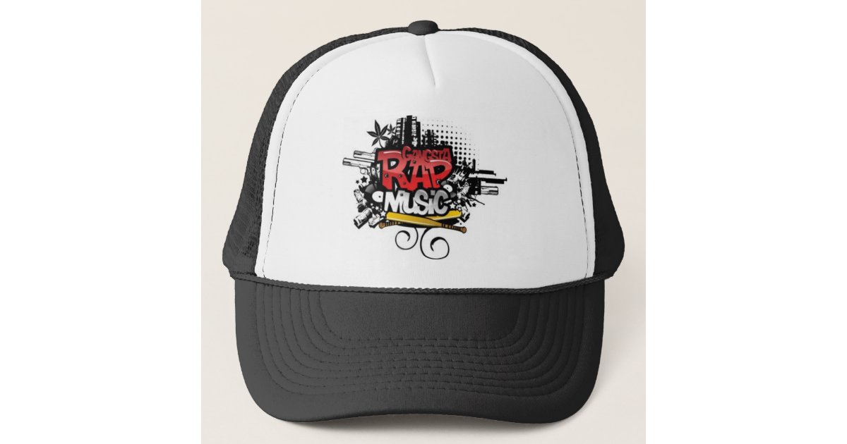 GANGSTA RAP MUSIC - gorro Cap gorro Basecap Caps | Zazzle.es