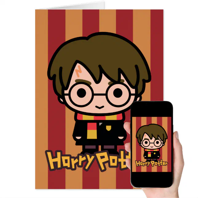 Harry Potter Cartoon Character Art | Zazzle.es