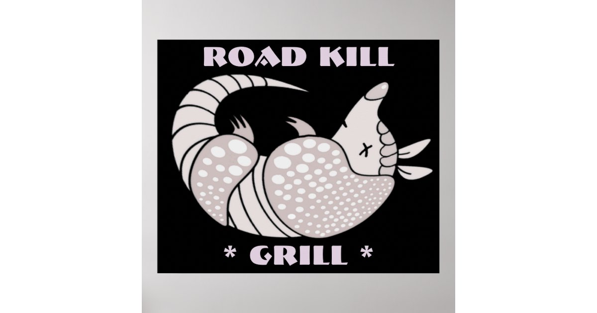 Impresión de Poster de parrilladas de Road Kill | Zazzle.es