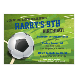 Invitaciones Soccer | Zazzle.es