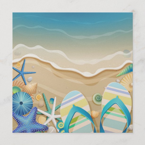 Invitaciones de boda Vacaciones La Playa | Zazzle.es