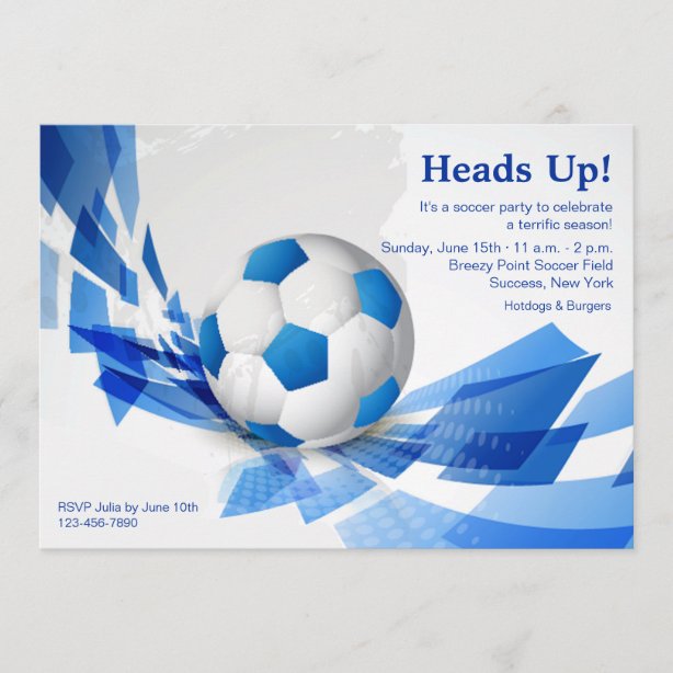 Invitaciones Soccer | Zazzle.es