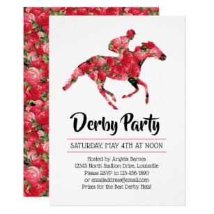 Invitaciones Carrera De Caballos | Zazzle.es