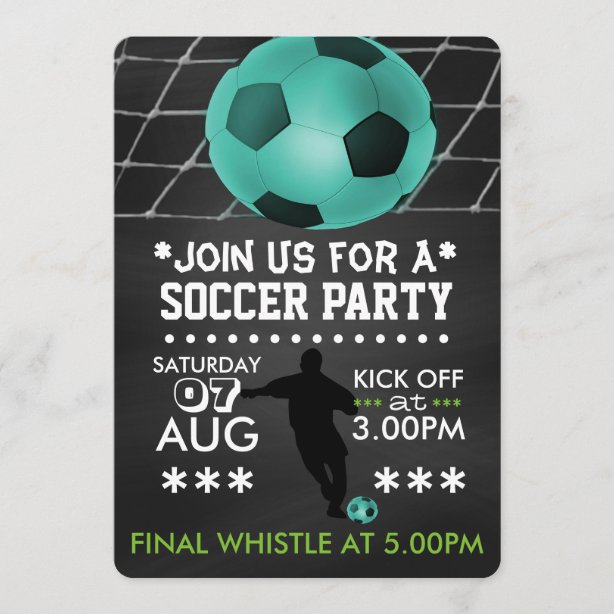 Invitaciones Soccer | Zazzle.es