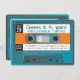 Invitación CASSETTE CINTA moderna disco cumpleaños aqua gris | Zazzle.es