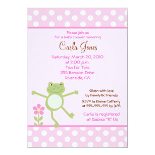 Invitaciones Ranas | Zazzle.es