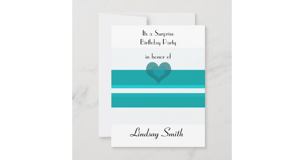 Invitación de cumpleaños con sorpresa de banda ver | Zazzle.es