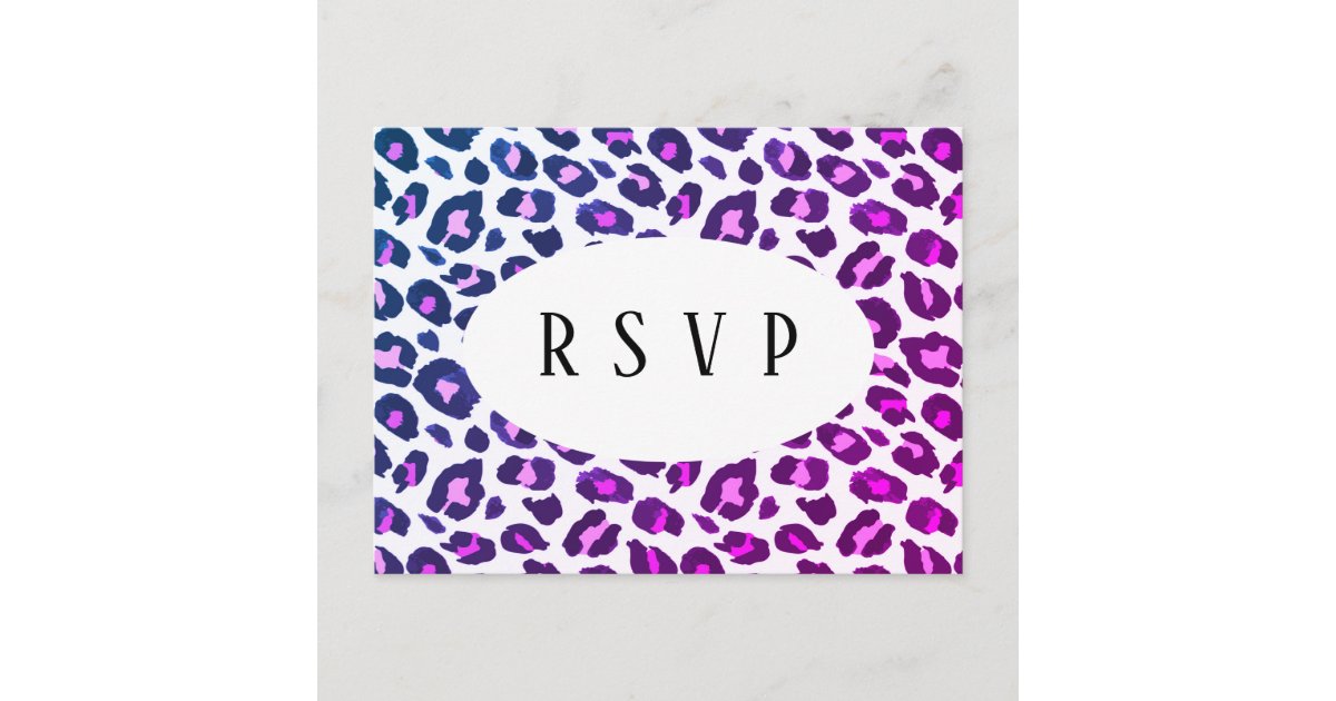 Invitación de cumpleaños leopardo cheetah Postcard | Zazzle.es