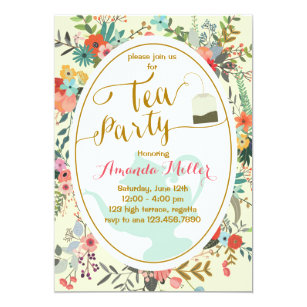 Invitaciones Merienda | Zazzle.es