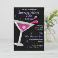 Invitación del cóctel de Martini del cumpleaños | Zazzle.es