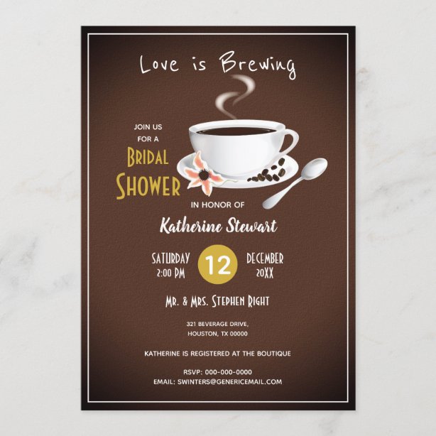 Invitaciones Taza De Café | Zazzle.es