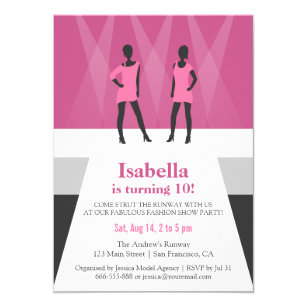 Invitaciones Desfile De Moda | Zazzle.es