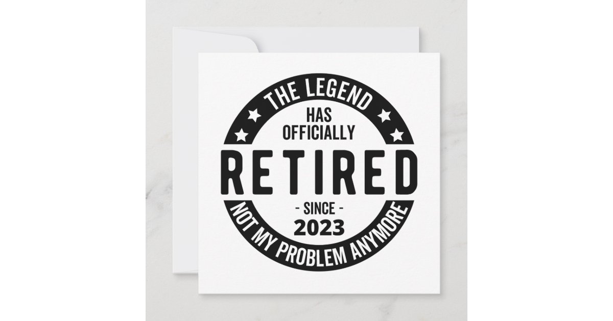 Invitación plan de retiro | Zazzle.es