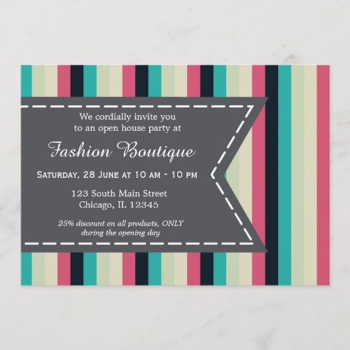 Invitaciones Fashion | Zazzle.es