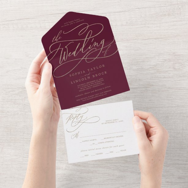 Invitaciones Letra | Zazzle.es