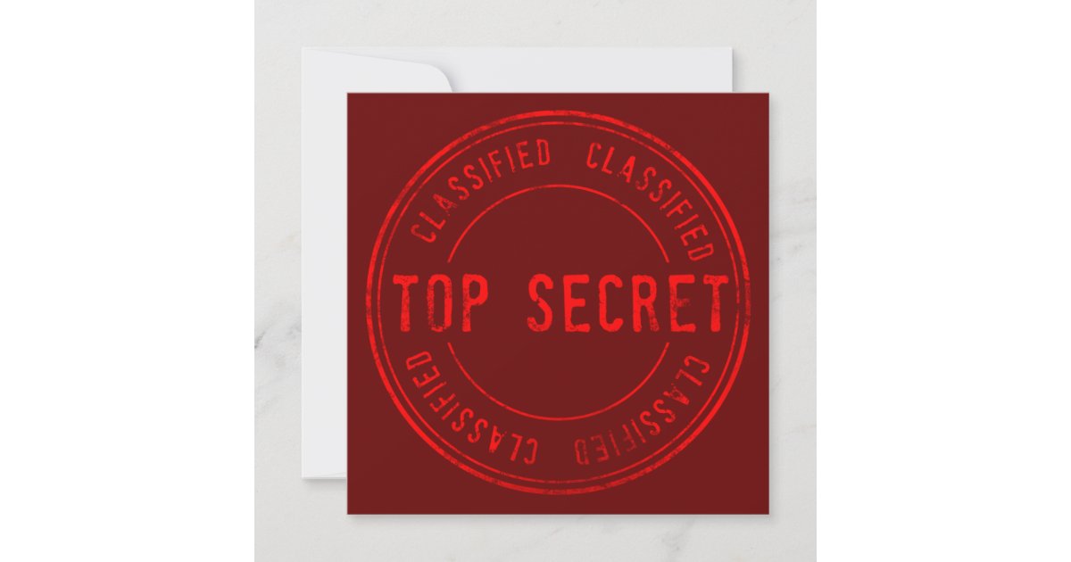 Invitación Top Secret de la fiesta de cumpleaños de sorpresa | Zazzle.es
