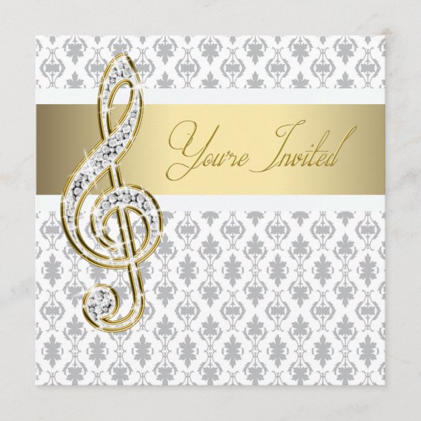 Invitaciones Musicales | Zazzle.es
