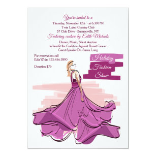 Invitaciones Desfile De Moda | Zazzle.es