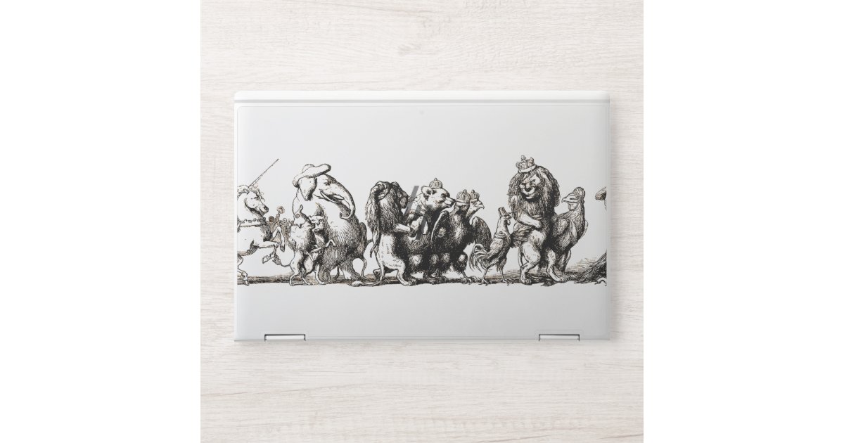 Lámina Protectora Para Portátil HP Zoológico de leones para elefantes ...