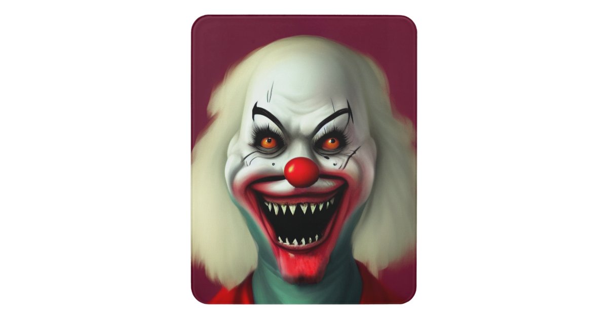 Letrero Para Puerta scary clown horror portrait ugly monster Halloween ...